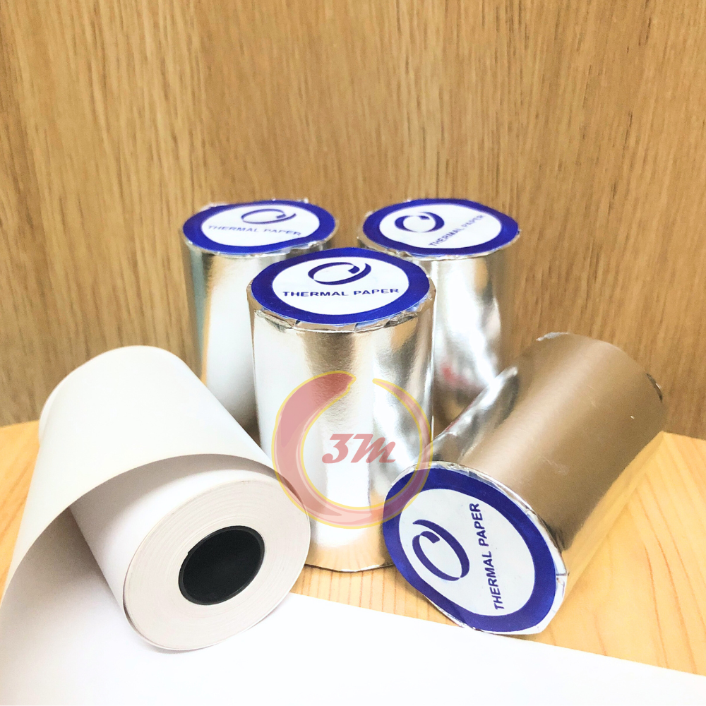 Giấy in nhiệt K57x38mm - giấy in hóa đơn K57 phi 38mm - POS 3 MIỀN